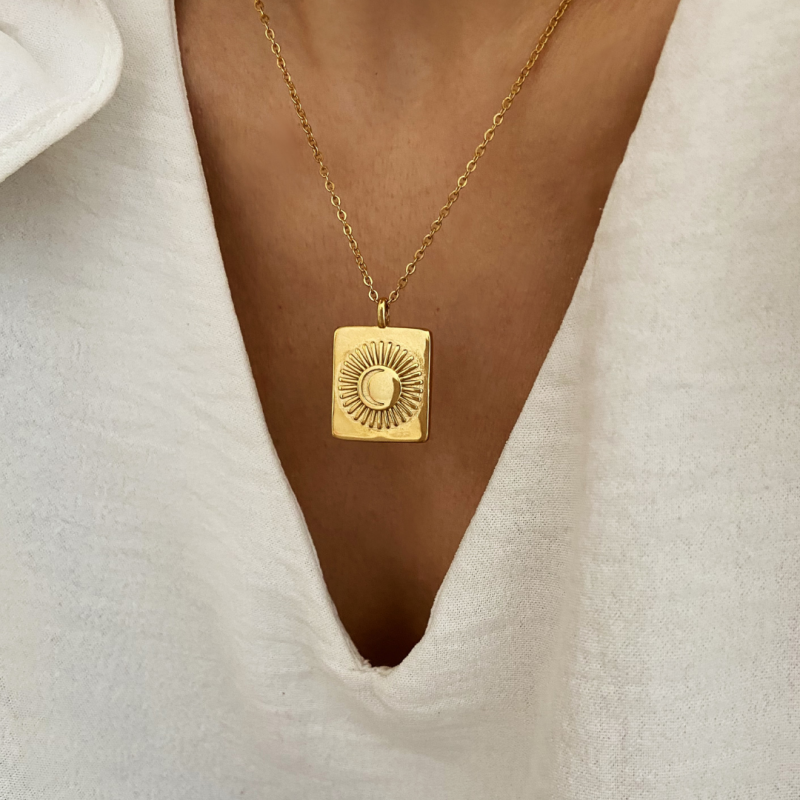 Sunrise Gold Necklace